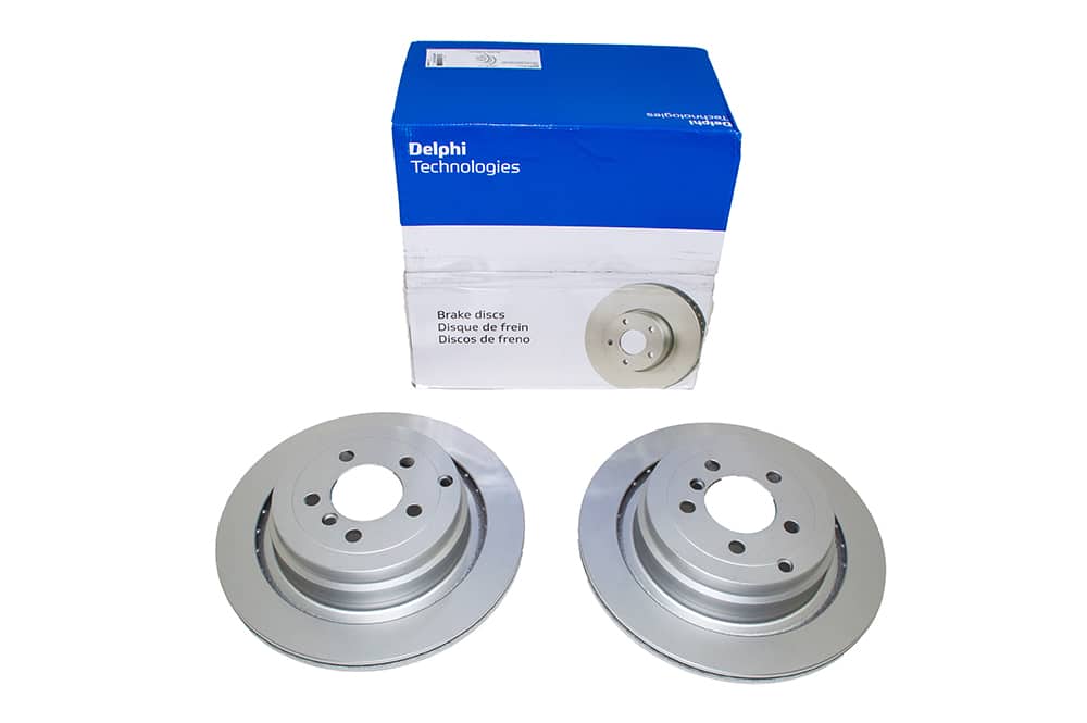 Disc Brake Vented (Pair) - LR031844AP - DELPHI - Vitesse Land Rover ...