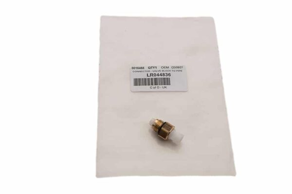 Connector - Valve Block To Pipe - LR044836 - OEM - Vitesse Land Rover ...