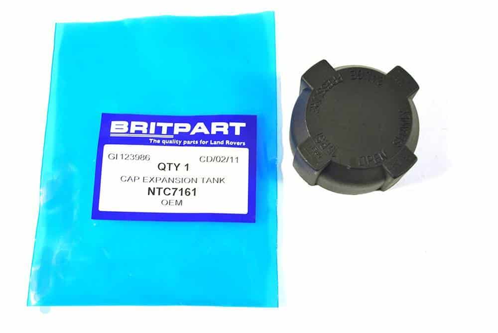 Cap Expansion Tank - NTC7161 - BRITPART - Vitesse Land Rover Parts Shop