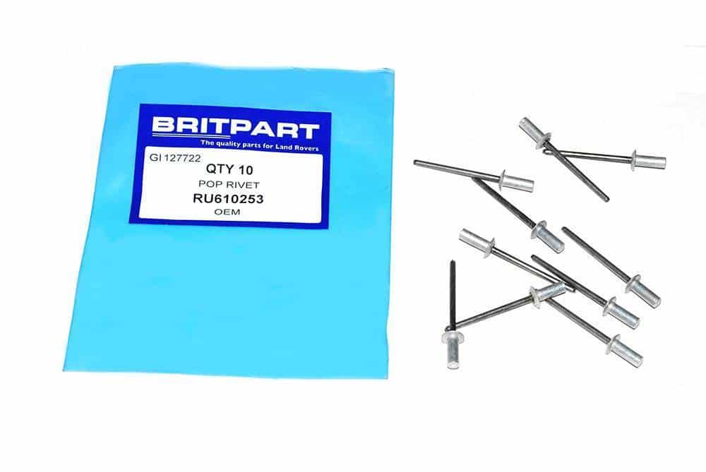Pop Rivet - RU610253 - OEM - Vitesse Land Rover Parts Shop