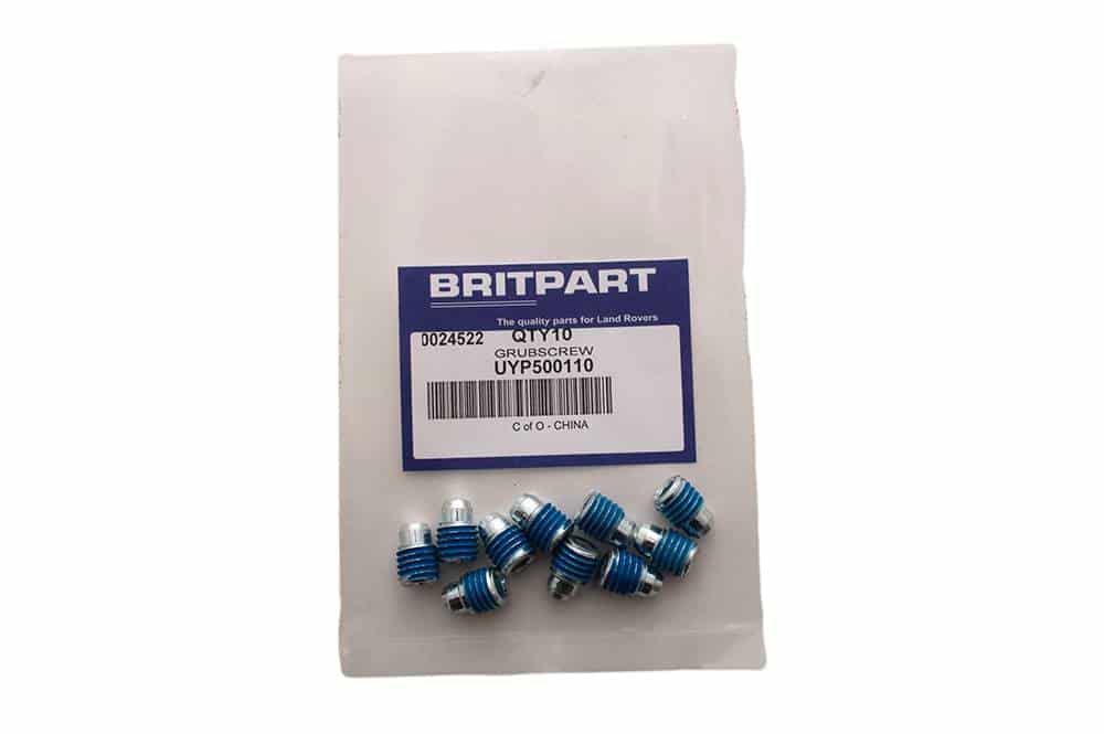Grubscrew - UYP500110 - BRITPART - Vitesse Land Rover Parts Shop