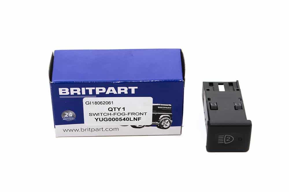 Switch-Fog-Front - YUG000540LNF - BRITPART - Vitesse Land Rover Parts Shop