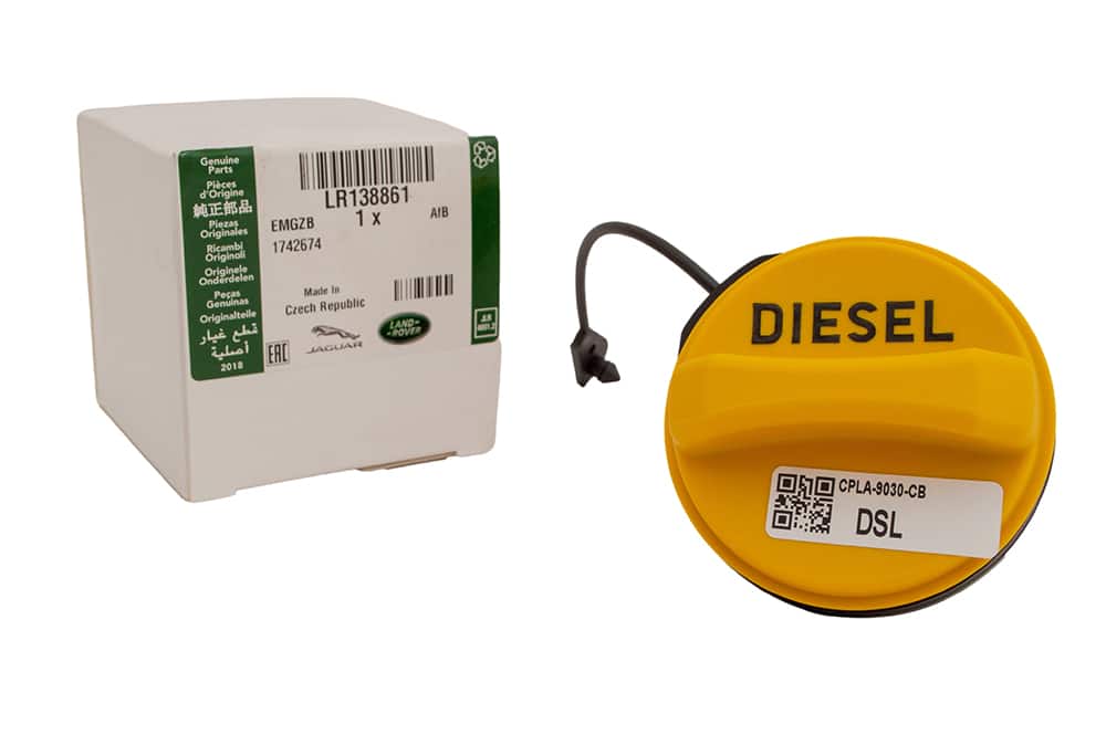 Cap - Fuel Tank Filler - LR138861LR - LAND ROVER - Vitesse Land Rover ...