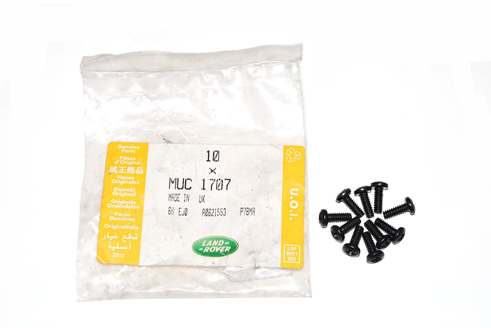 Screw - MUC1707LR - LAND ROVER - Vitesse Land Rover Parts Shop