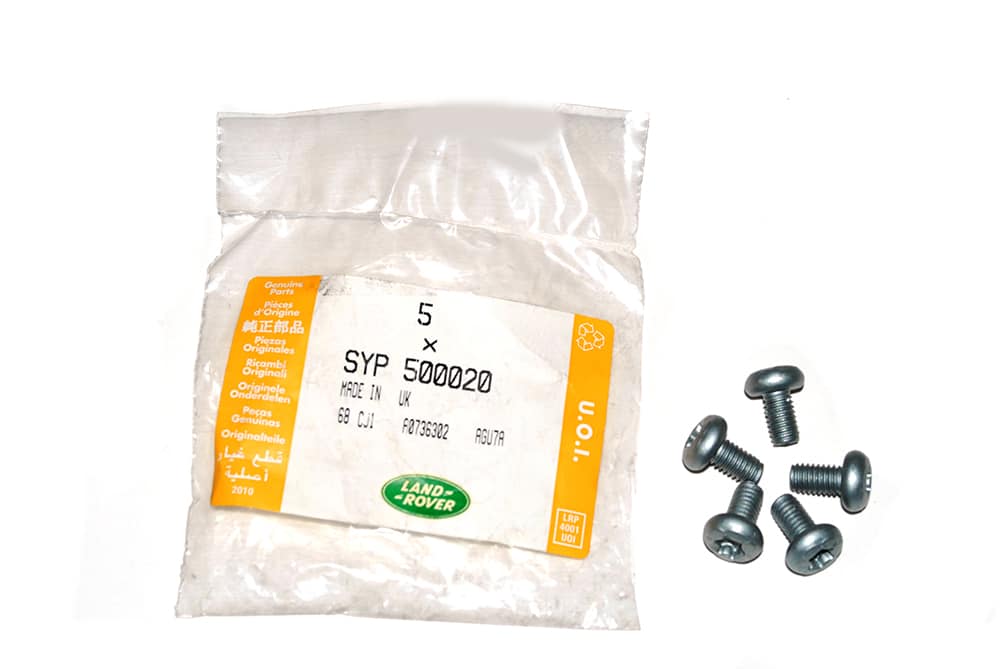 Screw - SYP500020LR - LAND ROVER - Vitesse Land Rover Parts Shop