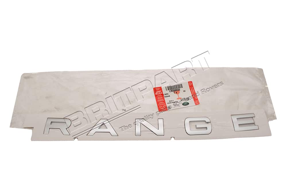 Name Plate - Plastic - LR088856LR - LAND ROVER - Vitesse Land Rover ...