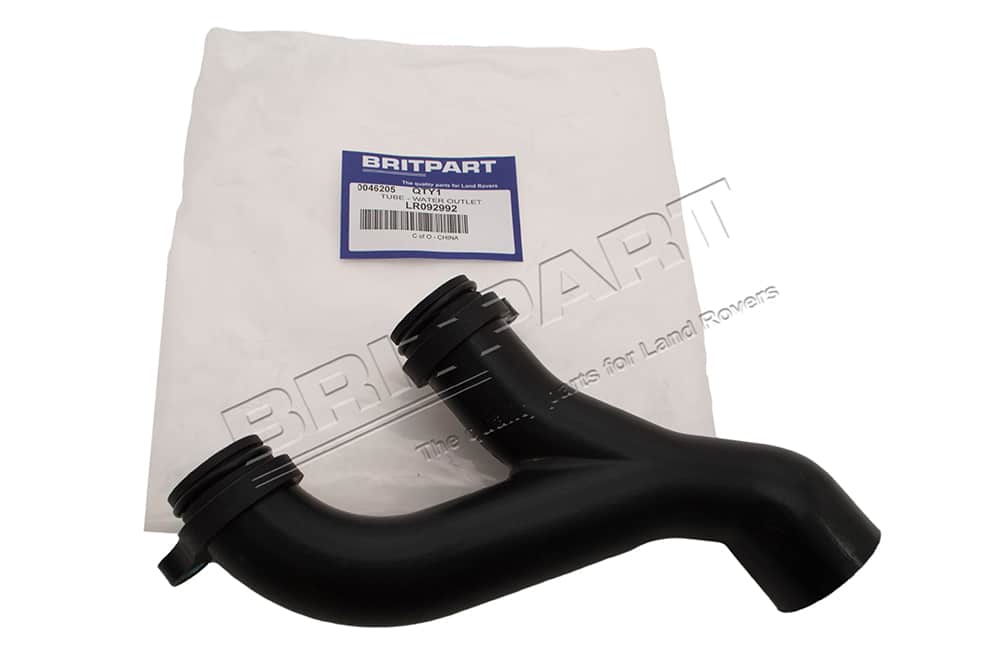 Tube - Water Outlet - LR092992 - BRITPART - Vitesse Land Rover Parts Shop