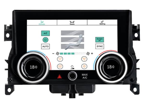 7" Touchscreen Climate Control Upgrade Panel - Vitesse Land Rover Parts ...